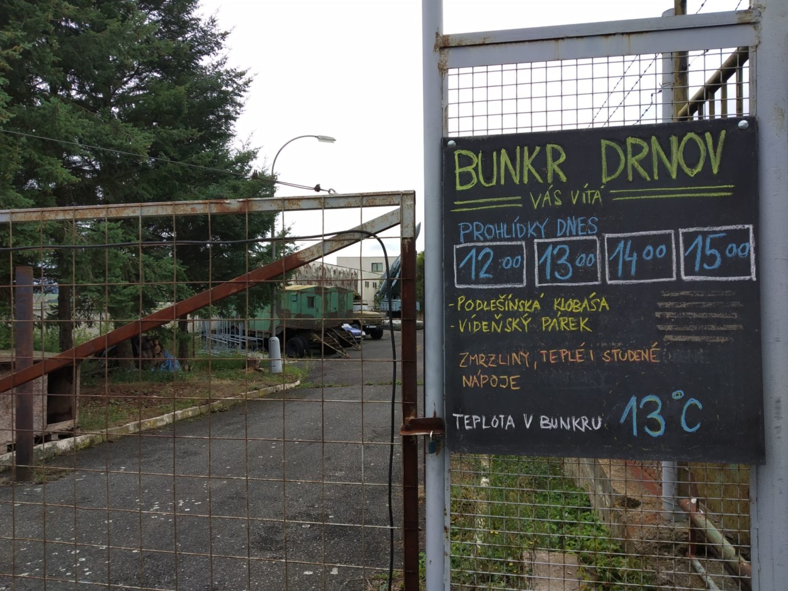 Bunkr Drnov - muzeum protivzdušné obrany